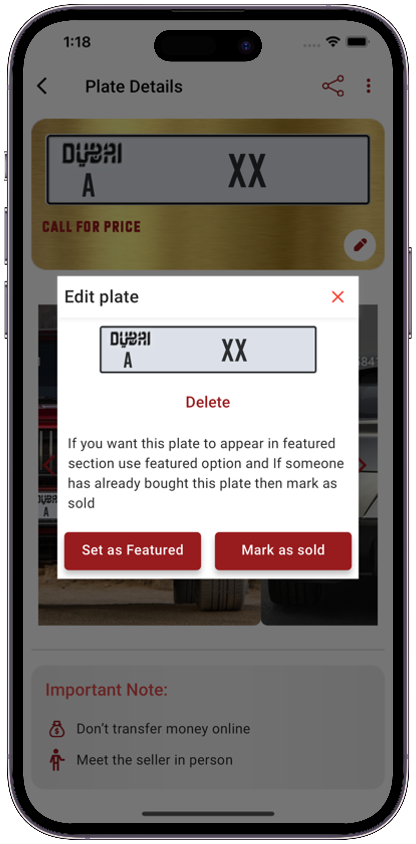 S-plate | App Landing